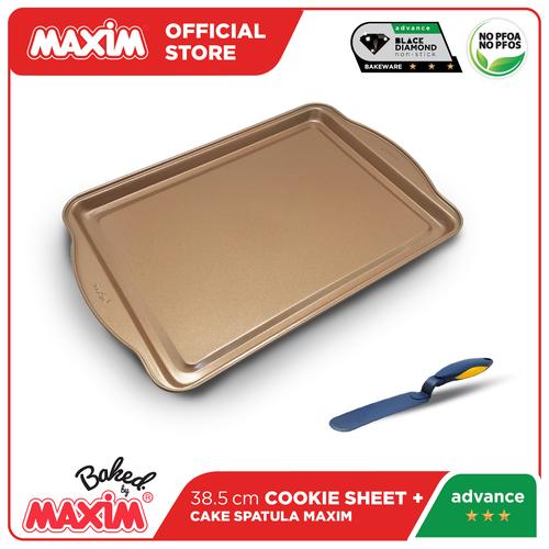 Promo Maxim New Bakeware 38.5cm Cookies Sheet Loyang Kue With Handle ...