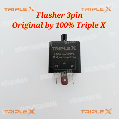 Jual flasher 3pin sein led flaser sen 3kaki reting otomatis leting ...