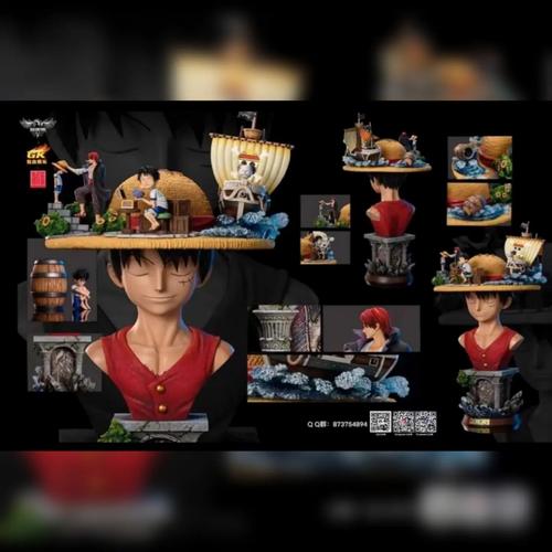 Jual LUFFY BUST BY BLACK HAWK STUDIO (PREORDER) RESIN STATUE ONE PIECE ...