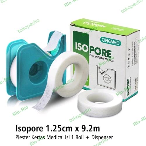 Jual Isopore 1.25cm x 9.2m + Dispenser / Plester Kertas Medis - Jakarta ...