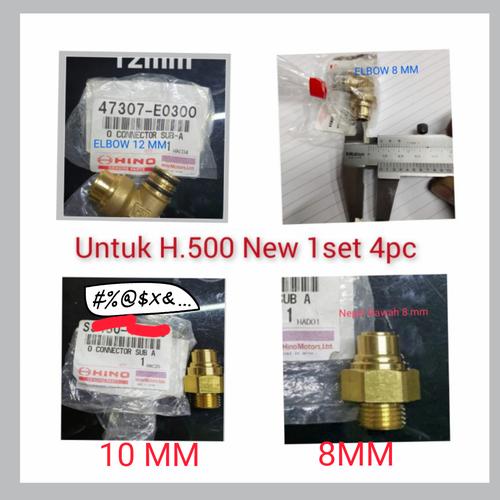 Jual Nepel foot brake Valve Hino 500 1SET 4PC JAPAN - Jakarta Barat ...