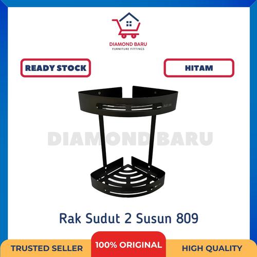 Jual Rak Sudut 2 Susun Hitam 809 + Hook - Kota Yogyakarta - Diamond ...