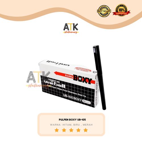 Jual Pulpen Boxy Uniball/ Uni Ball UB-105 atk - Jakarta Utara - atkstationary | Tokopedia
