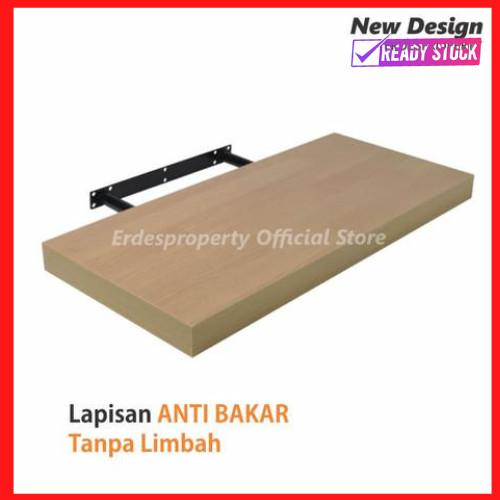 Jual Rak Dinding Besi Kayu Ambalan Minimalis Custom- 1 Set Rak Dinding ...