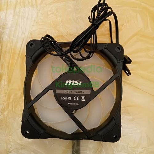 Jual SINGLE FAN RGB MSI 12v 12025 L bergaransi - Jakarta Barat ...