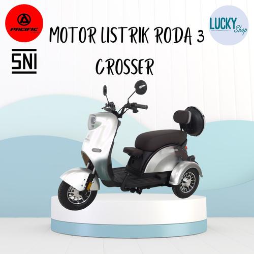 Jual Sepeda Listrik Roda 3 Motor Listrik Crosser Croser Kroser Pacific ...