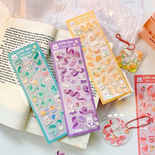 Jual Sticker Stiker Anak Lucu Cute Stickers Deco Bear Bunny Imut Dekor ...
