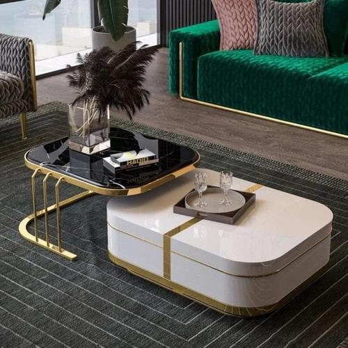 Jual MEJA SOFA MODERN KAKI STAINLESS TOP MARMER DAN MOTIF HPL - MEJA ...