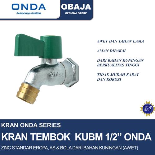 Jual KRAN TEMBOK KUBM 1/2" ONDA/KRAN TEMBOK PREMIUM ONDA KUBM 1/2 Inch ...