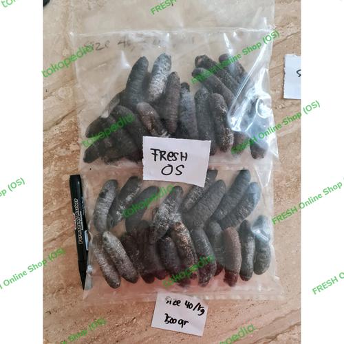 Jual hai som haisom hoisem teripang tripang gosok belitung 1kg isi 40 ...