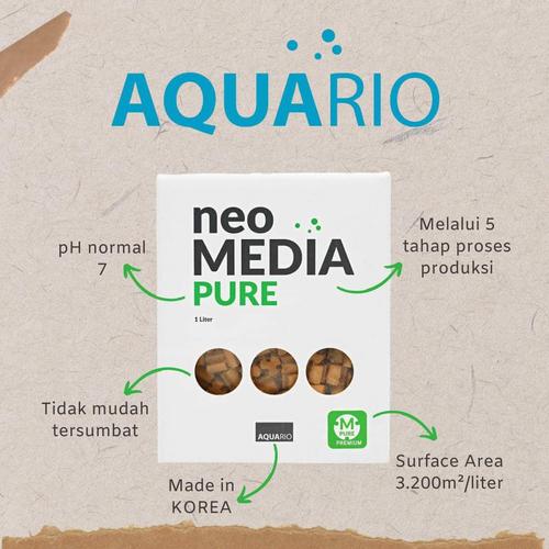 Jual NEO MEDIA PURE FILTER AQUASCAPE AQUARIUM - 1000gr - Jakarta ...