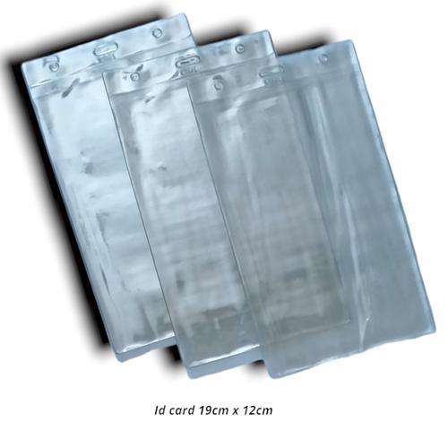 Jual NAME TAG ID CARD HOLDER PLASTIK PANITIA BESAR 19 CM X 12 CM ...