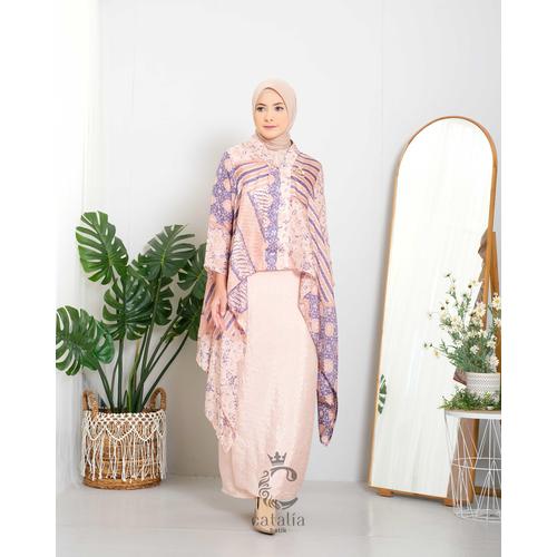 Jual Setelan Batik - Naya (Catalia Batik) - Cream, M - Kota Pekalongan ...
