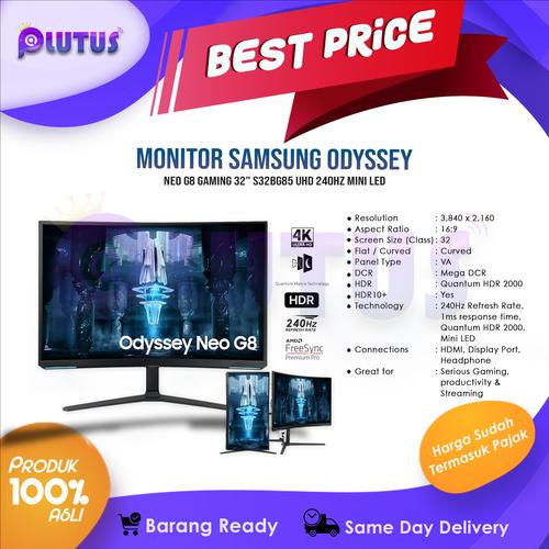 Jual Monitor Samsung Odyssey Neo G8 Gaming 32" S32BG85 UHD 240Hz Mini ...