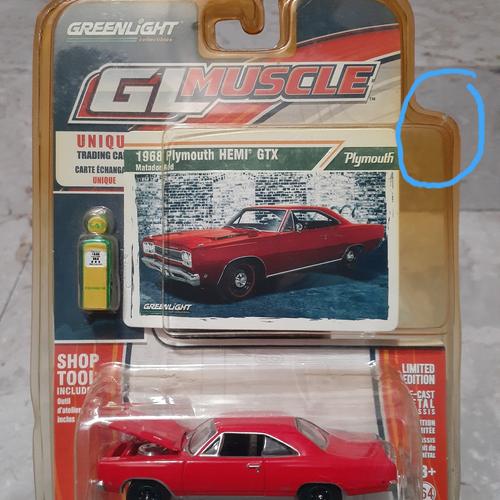 Jual Greenlight GL Muscle 1968 Plymouth HEMI GTX (green machine ...