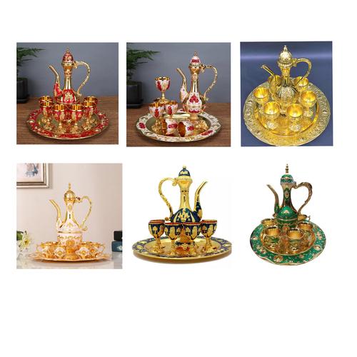 Jual Teko Arab Aladin Set 7 Warna Emas Ornament Bahan Logam - Teko Gold ...