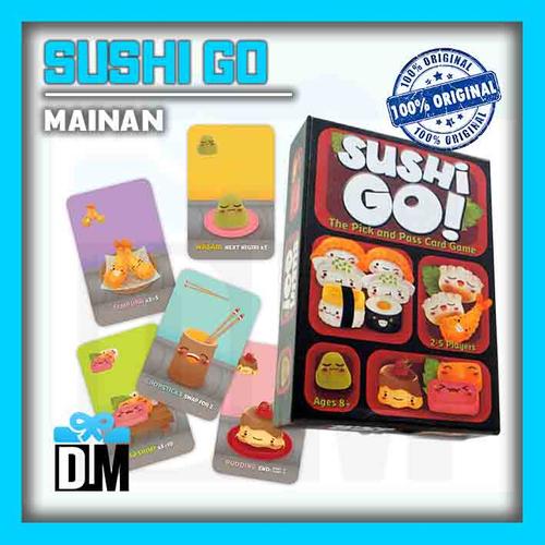 Jual Kartu Sushi Go Game Mainan Mencocokan Sushi Seru Banyakan - Remake ...