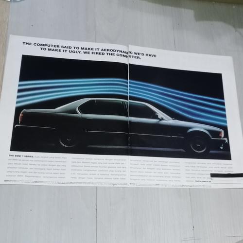 Jual Iklan Cetak Jadul Mobil BMW seri 7 the ultimate - Kota Bandung ...