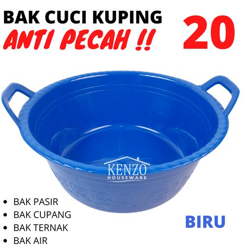 Jual Baskom Bak Air Warna Plastik Anti Pecah Ember Cuci Baju Awet ...