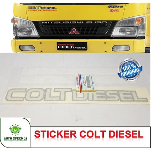 Jual STIKER LOGO TULISAN COLT DIESEL STICKER LABEL CANTER 110PS 125PS ...