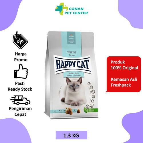 Jual Happy Cat Sensitive Gastro - Stomach & Intestines 1.3 kg - Promo ...