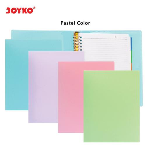 Jual Binder Note Joyko Pastel A5 - MHPT - M516 Binder Plastik Warna Pastel - Pastel Blue - Kota ...