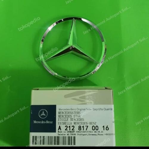Jual LOGO BINTANG BAGASI BELAKANG MERCEDES BENZ W212 E-CLASS / EMBLEM ...