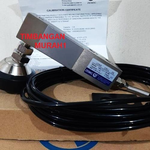 Jual load cell ZEMIC H8C-C3 cap 1ton / load cell H8C-C3 shear beam cap ...