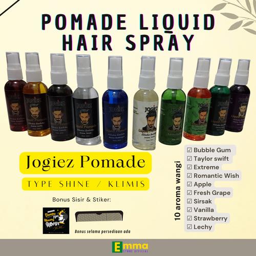 Jual Pomade Cair Jogiez Pomade Spray Pomade Sprai Liquid Pomade Oil ...