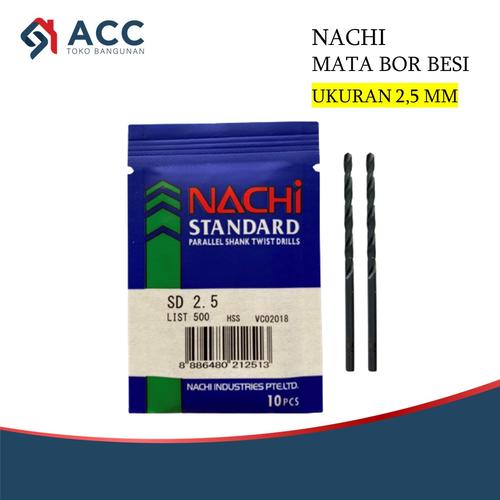 Jual NACHI 2.5 MM MATA BOR BESI HSS - NACHI MATABOR BESI HSS 2.5MM - Kota Depok - Toko Bangunan ...