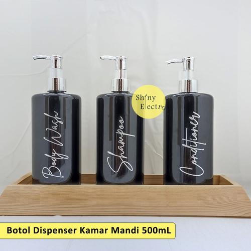 Promo Botol Sabun Shampoo Cair Refill Pump 500 mL Bath Soap Hotel ...