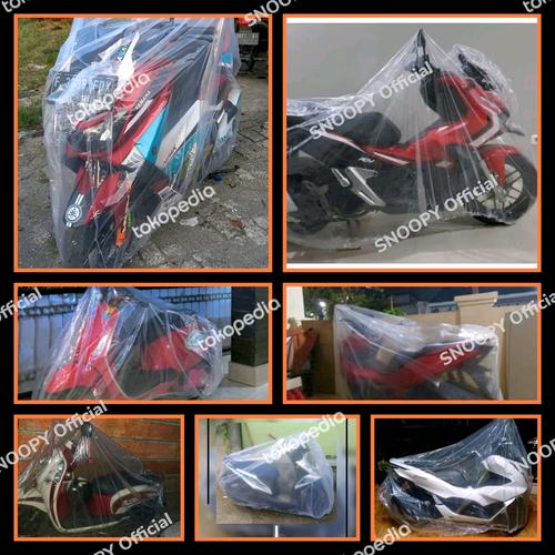 Jual sarung cover motor transfaran - bening, CUSTOM - Kab. Bogor ...