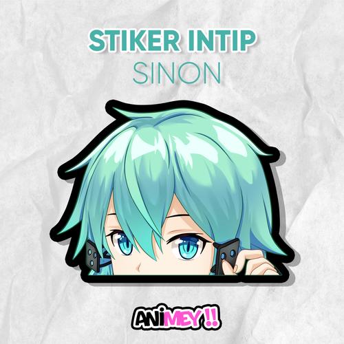 Jual Stiker Intip Sinon / Sticker Anime Waterproof - 3, Big - Kab ...