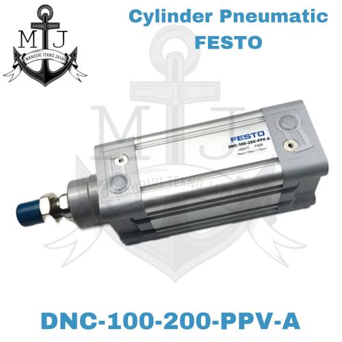 Jual Air Cylinder Pneumatic FESTO DNC-100-200-PPV-A Made in Germany ...