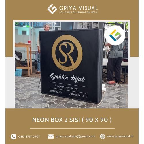 Jual NEON BOX 2 SISI 90 X 90CM ( SYAHRA HIJAB ) - Jakarta Selatan ...