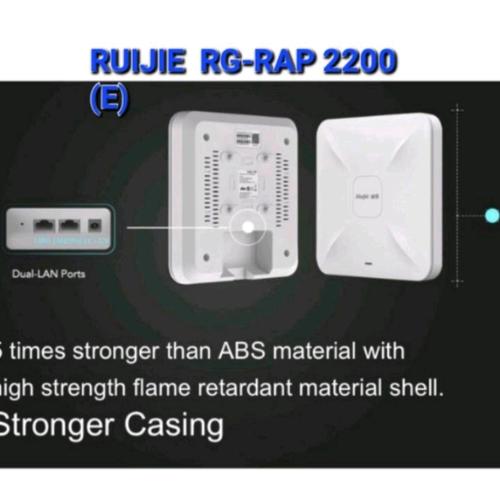 Jual Ruijie reye ruiji RG-RAP 2200 E series 802-3af acces points indoor ...