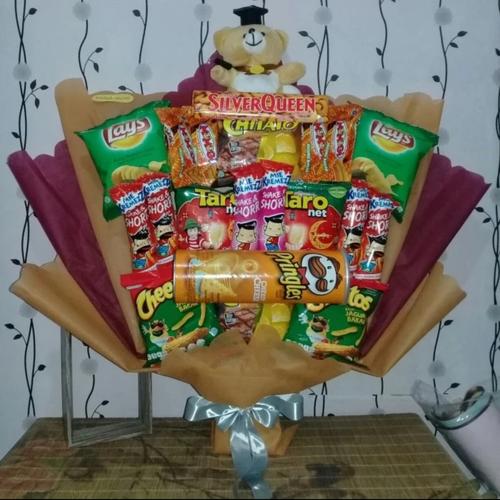 Jual snack bucket / snack buket wisuda / bouquet wisuda - Jakarta Utara ...