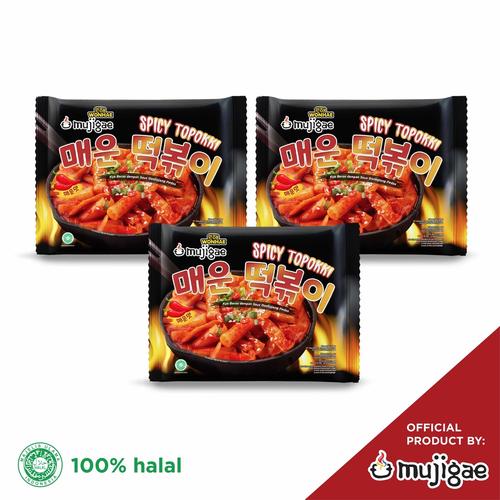 Jual MUJIGAE topokki Korean Spicy 180 gram - Kota Tangerang ...