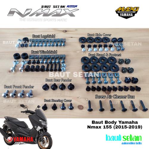 Jual Baut Full Body Yamaha All New Nmax Baut Full Set Body Nmax Old ...