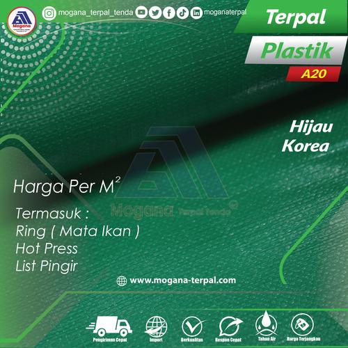 Jual terpal plastik type A20 korea import berkualitas (include ring ...