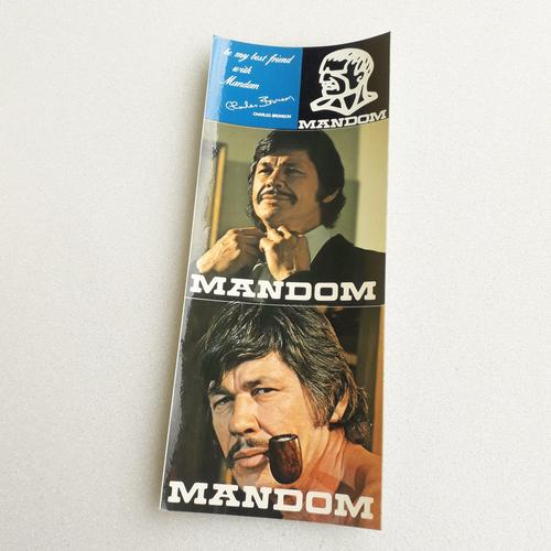 Jual Stiker jadul Mandom Charles Bronson - Kab. Banyumas - Bima 70an ...