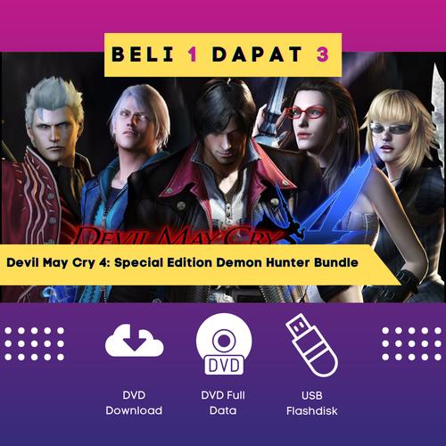 Jual Devil May Cry 4: Special Edition Demon Hunter + DMC HD Collection ...