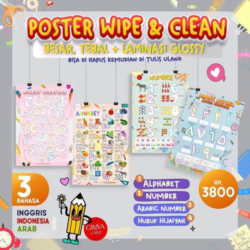 Jual POSTER WPC POSTER EDUKASI - ALFABET WPC - Kota Yogyakarta - Griya ...