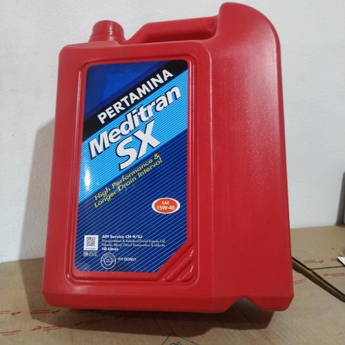Jual OLI PERTAMINA MEDITRAN SX SAE 15W-40 KEMASAN 10L - Jakarta Barat ...