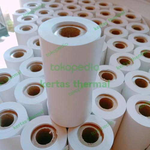 Jual KERTAS THERMAL STRUK KASIR 80X40MM MOBILE PRINTER NON POIL ...