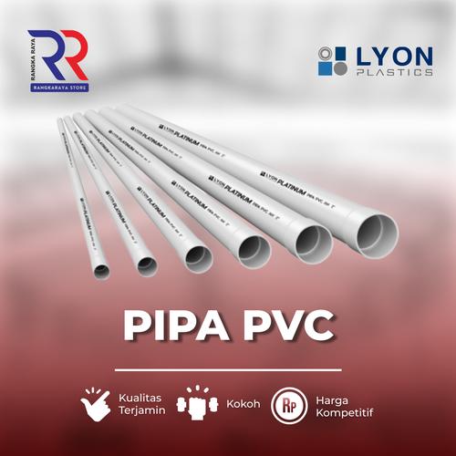 Jual PIPA PVC PUTIH JIS D LYON 2" X 4M - Rangka Raya Store - Kota Surabaya - Rangka Raya | Tokopedia