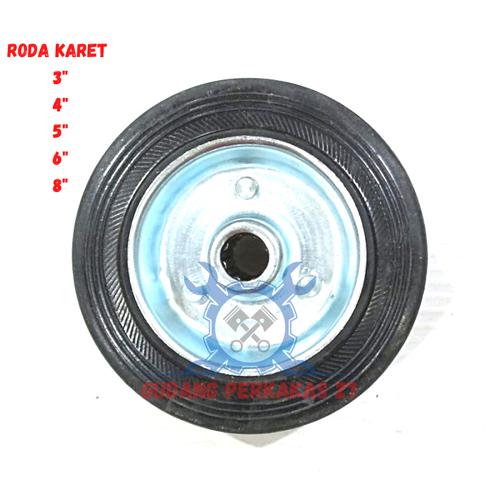 Jual Roda Karet Roda Trolley Roda Etalase 3" 4" 5" 6" 8" Hanya Roda - 4 ...