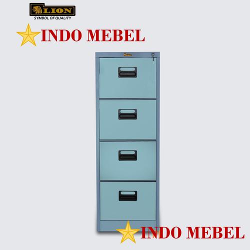 Jual Filling Cabinet File 4 Susun Laci Besi Arsip LION Metal READY ...