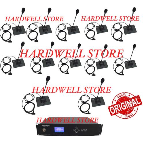 Jual Paket Mic Conference / Paket Mic Rapat Hardwell Original (12 MIC ...