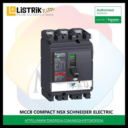 Jual Circuit Breaker Compact Nsx100F - Ma 50 A - 3 Poles 3D - Lv429741 ...